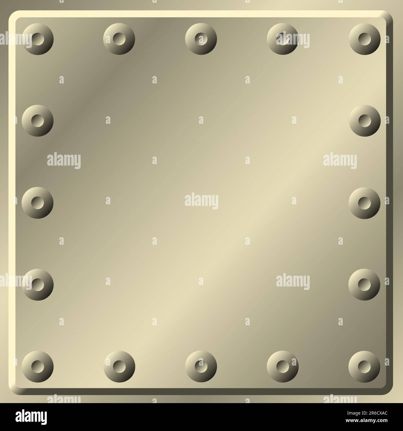 A Metal Background with Rivets Stock Vector Image & Art - Alamy