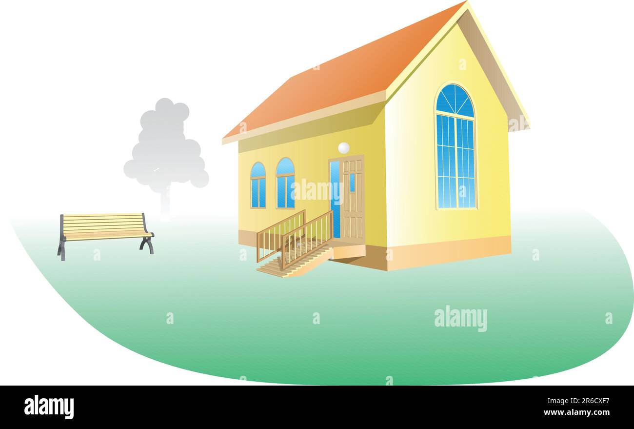 Vector Illustration of small house. Please see some similar pictures ...