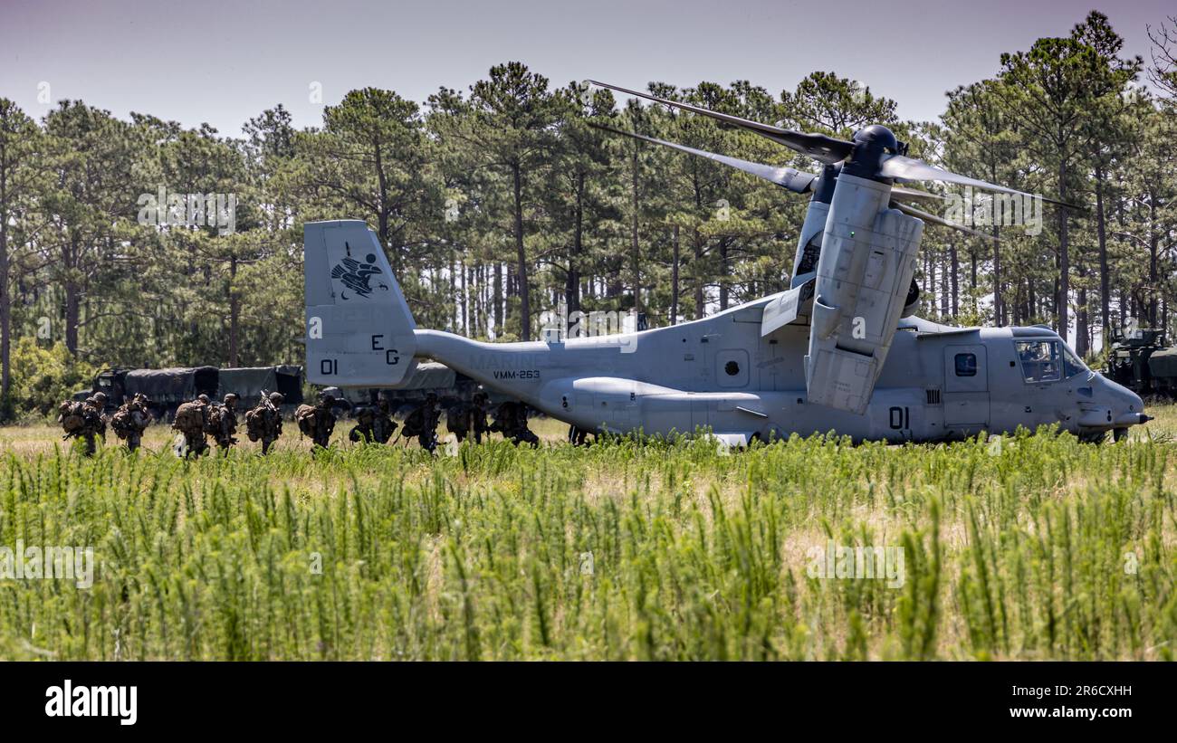 U.S. Marines with 2d Battalion, 2d Marine Regiment, 2d Marine Division ...