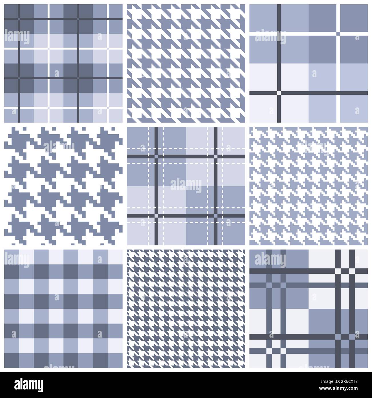 Vector seamless pattern with color variations, full scalable vector ...