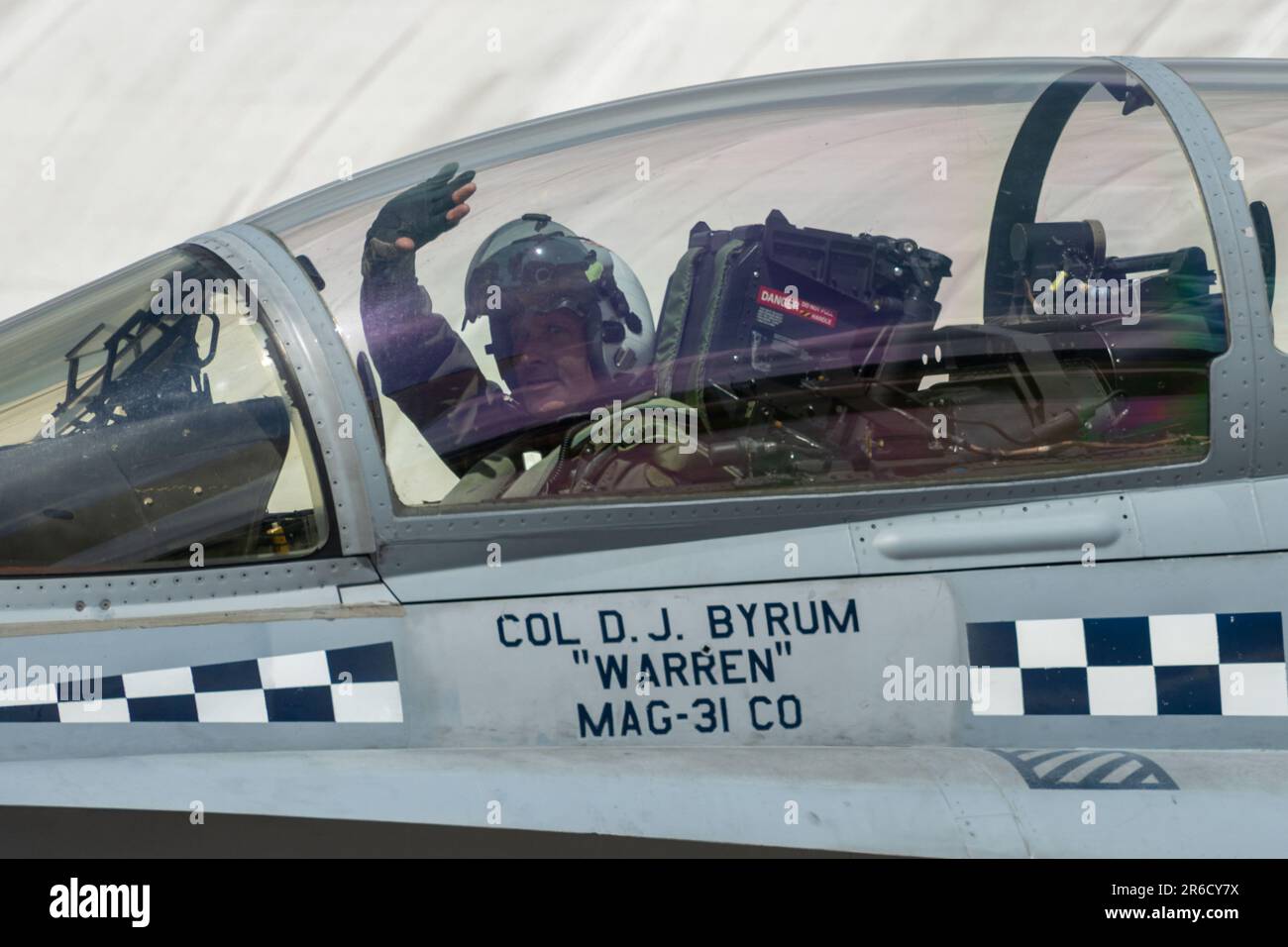 U.S. Marine Corps Col. Dustin Byrum, commanding officer, Marine ...