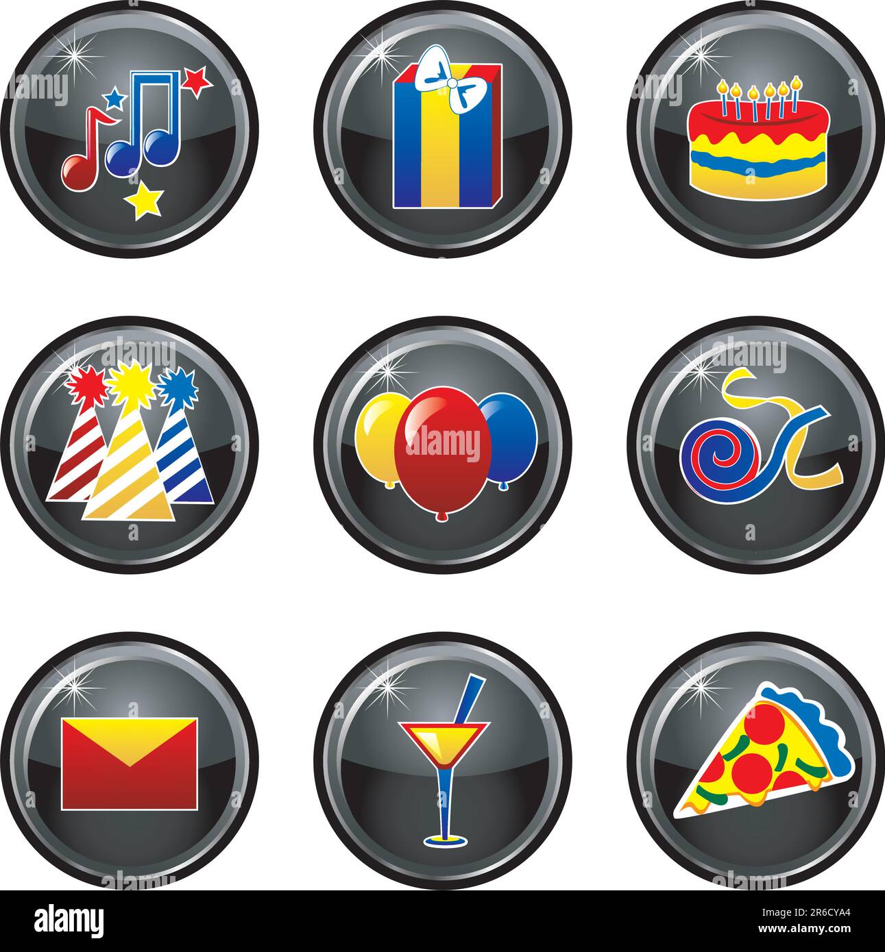 Vector that can be used as web icons, buttons or anything else Stock ...