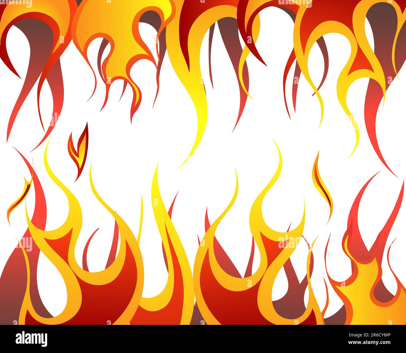 Inferno fire vector background for design use Stock Vector Image & Art ...