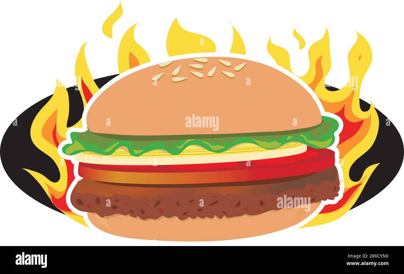 Hamburger image Cut Out Stock Images & Pictures - Alamy