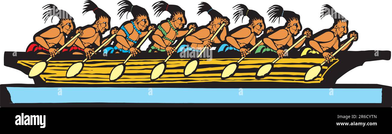 Boat mural Stock Vector Images - Alamy