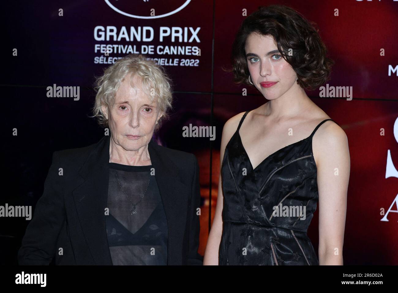 Paris, France. June 08, 2023, Claire Denis and Margaret Qualley attends ...