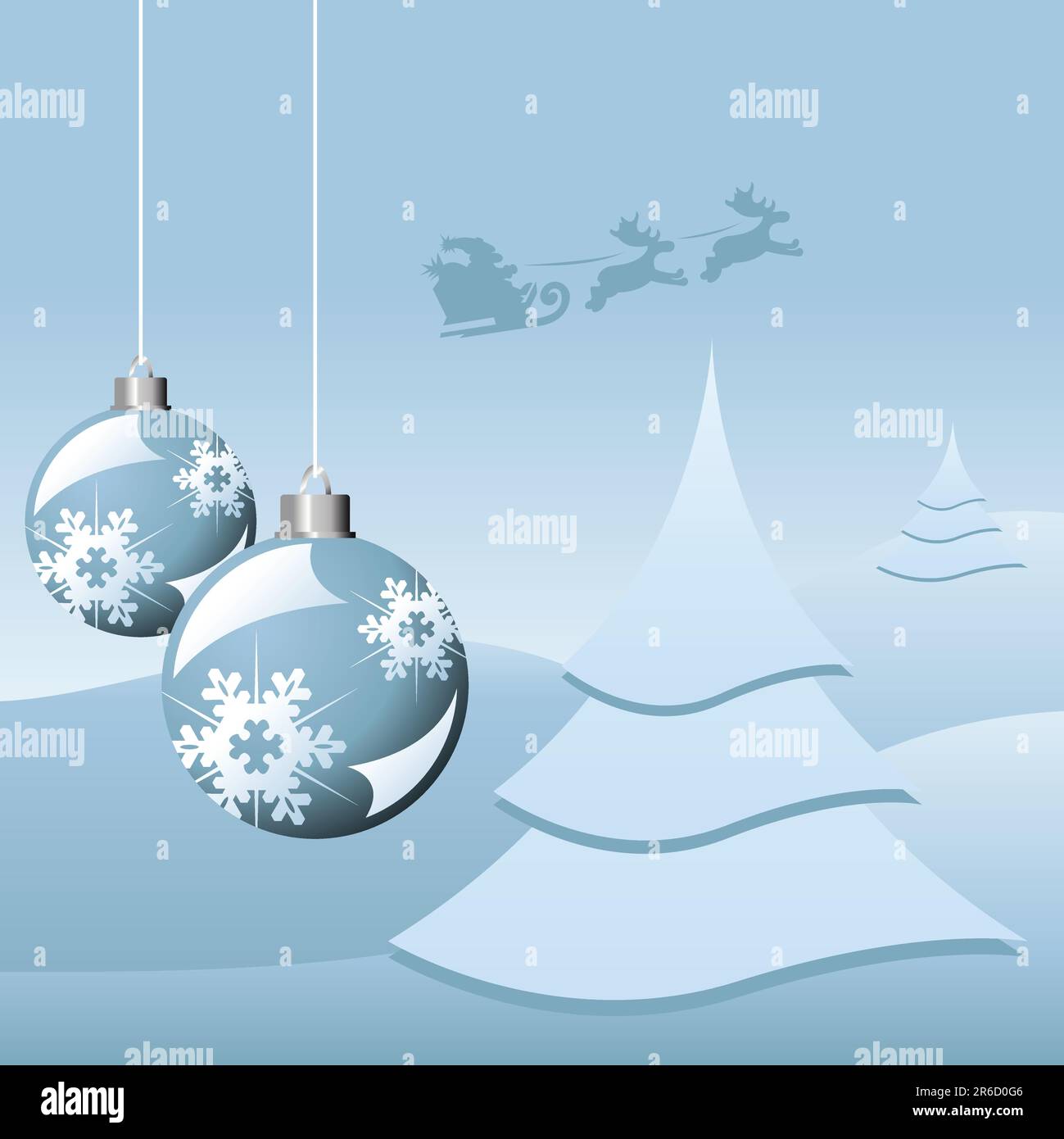 Blue sledge Stock Vector Images - Alamy