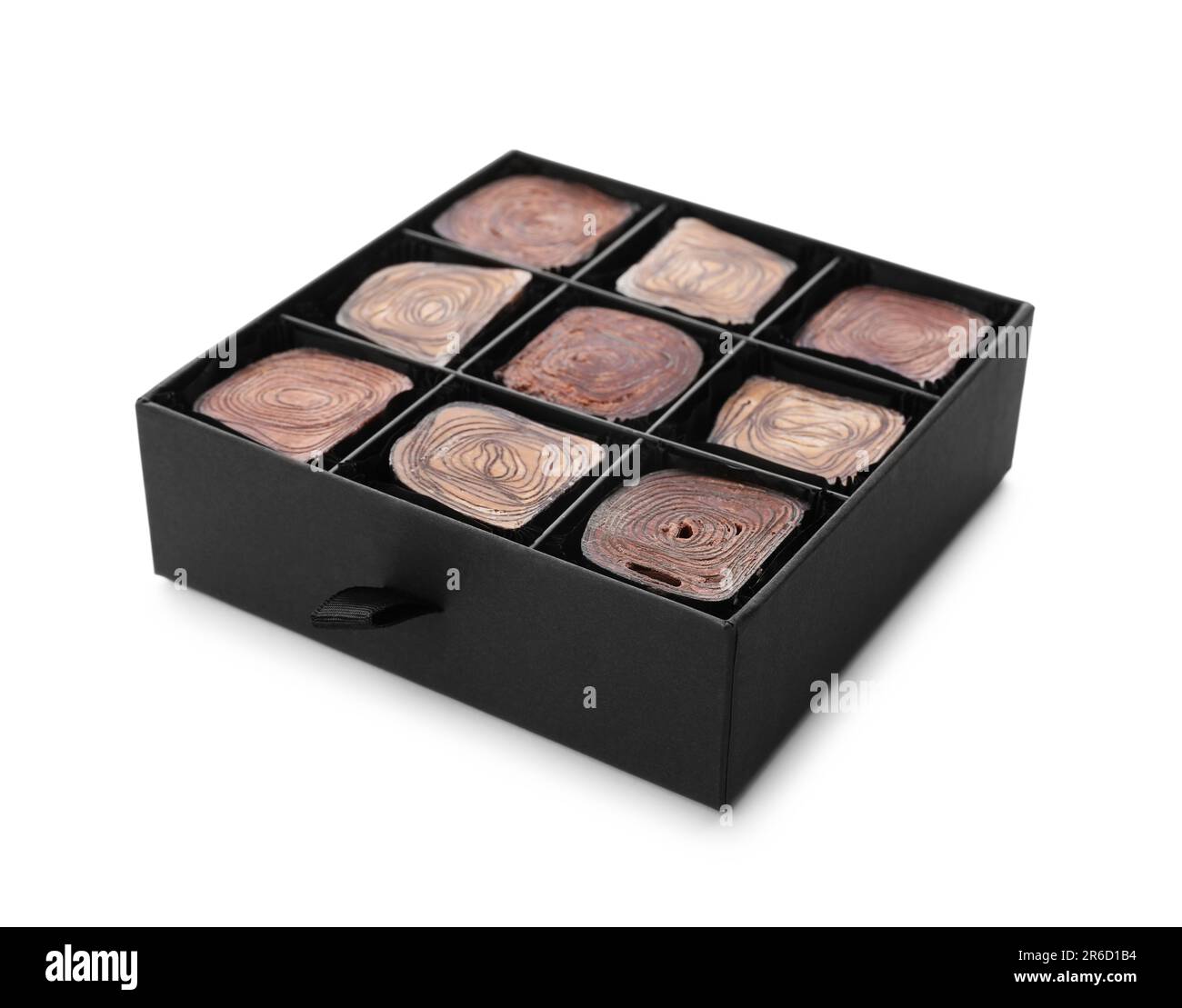 Open box various chocolates hi-res stock photography and images - Alamy