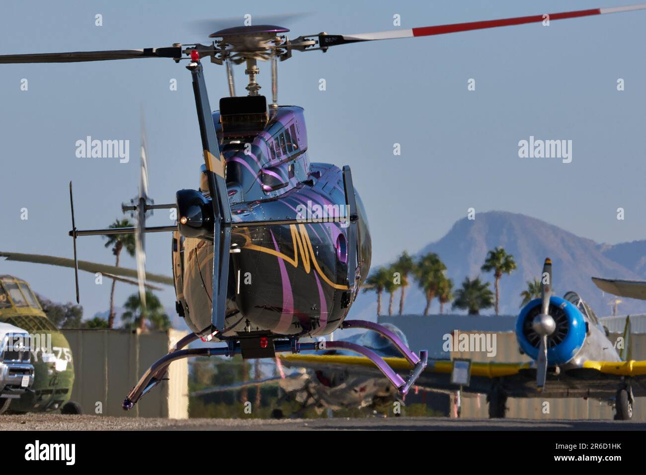 Palm springs air museum helicopter hi-res stock photography and images ...
