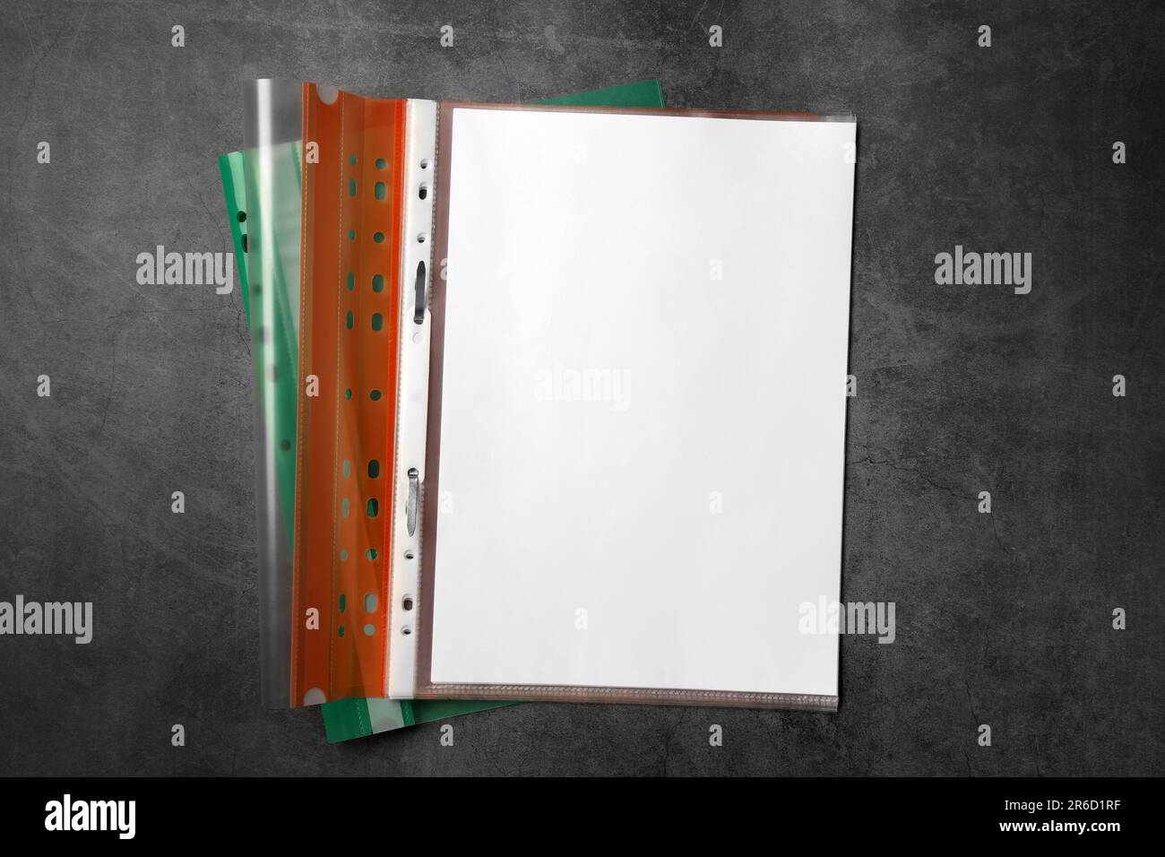 Clear plastic folders hi-res stock photography and images - Alamy