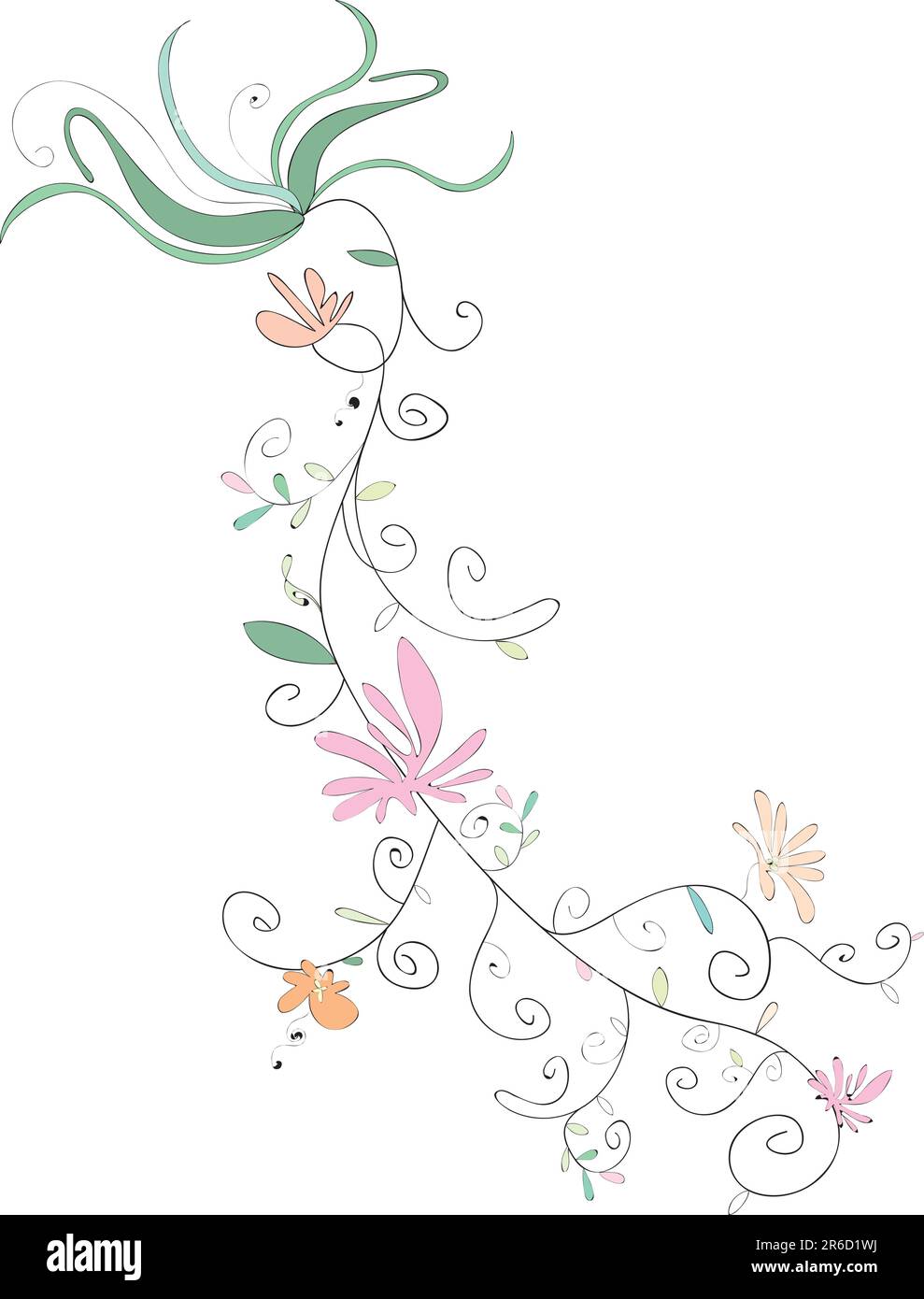 Soft decorative elements Cut Out Stock Images & Pictures - Alamy