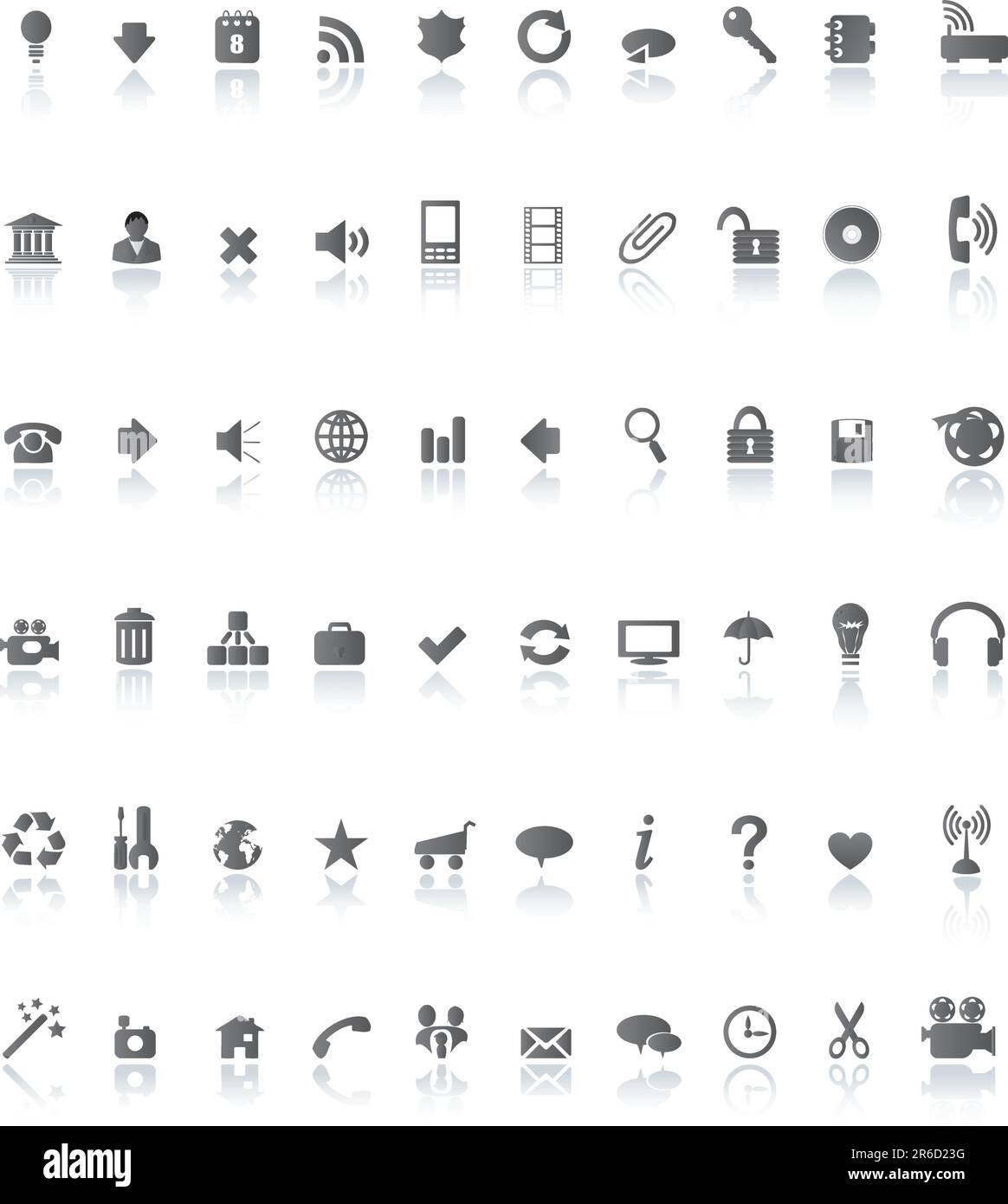 File type black icons Cut Out Stock Images & Pictures - Alamy