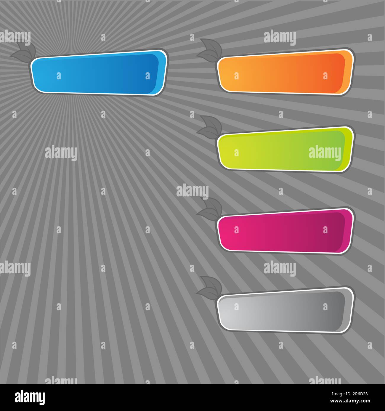 Colored label set Stock Vector Image & Art - Alamy