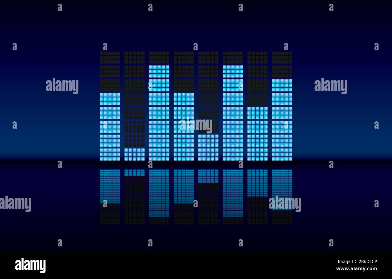 Graphic equaliser mixer hi-res stock photography and images - Alamy