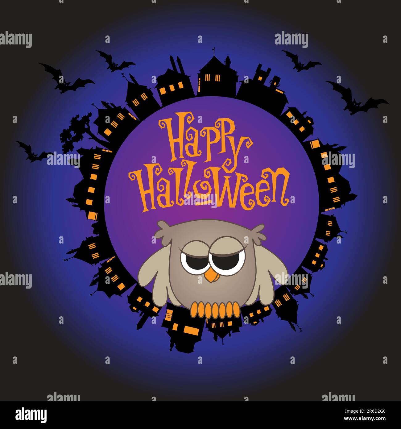 Halloween scary black color Stock Vector Images - Alamy