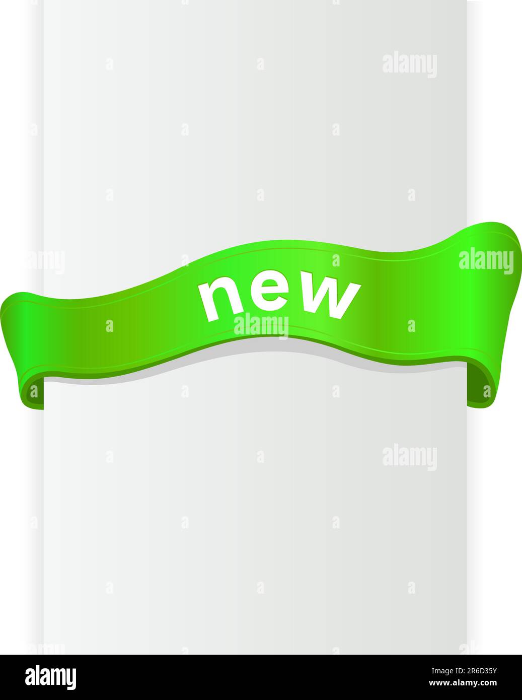 Ribbon with text. Vector art Stock Vector Image & Art - Alamy