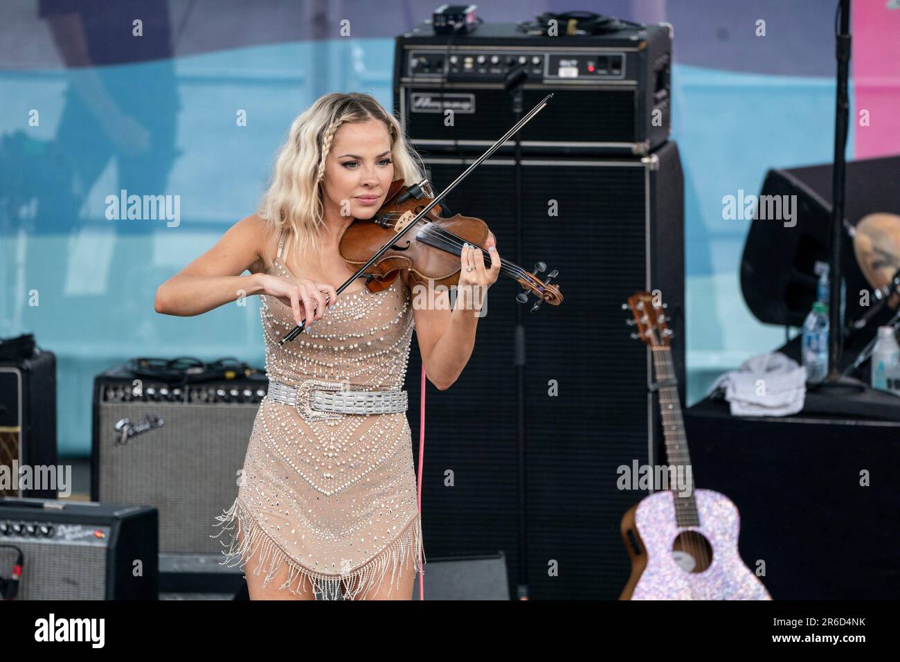 MacKenzie Porter performs during the 2023 CMA Fest on Thursday, June 8 ...