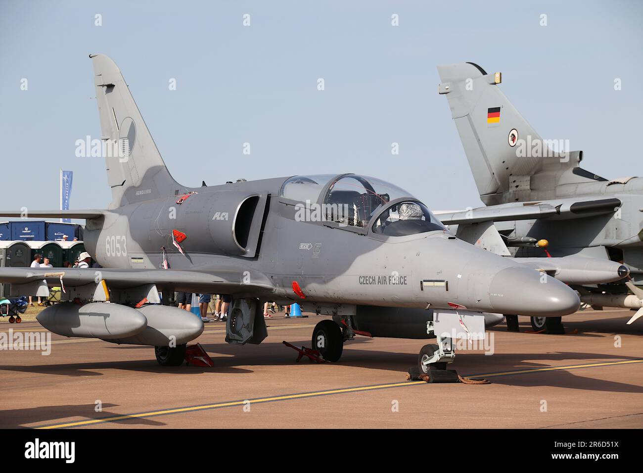 6053, an Aero Vodochody L-159A ALCA operated by the Czech Air Force ...
