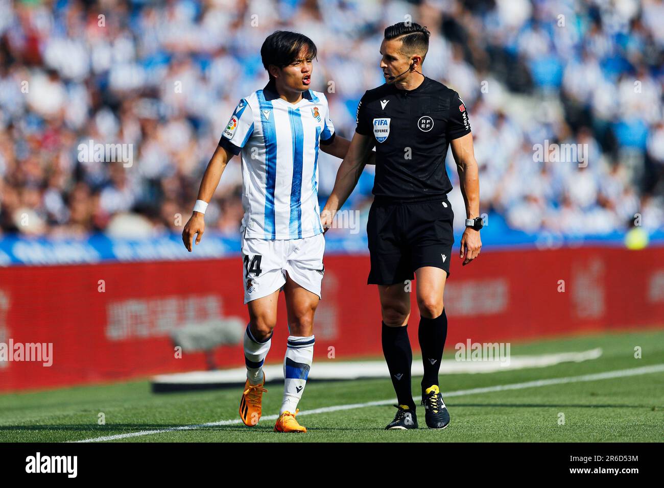 San Sebastian, Spain. Credit: D. 4th June, 2023. Takefusa Kubo ...