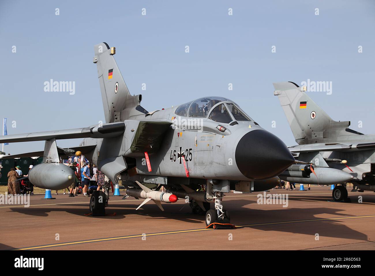 46+25, a Panavia Tornado ECR operated by the German Air Force, on ...