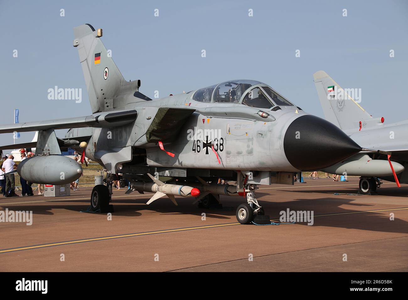 46+38, a Panavia Tornado ECR operated by the German Air Force, on ...
