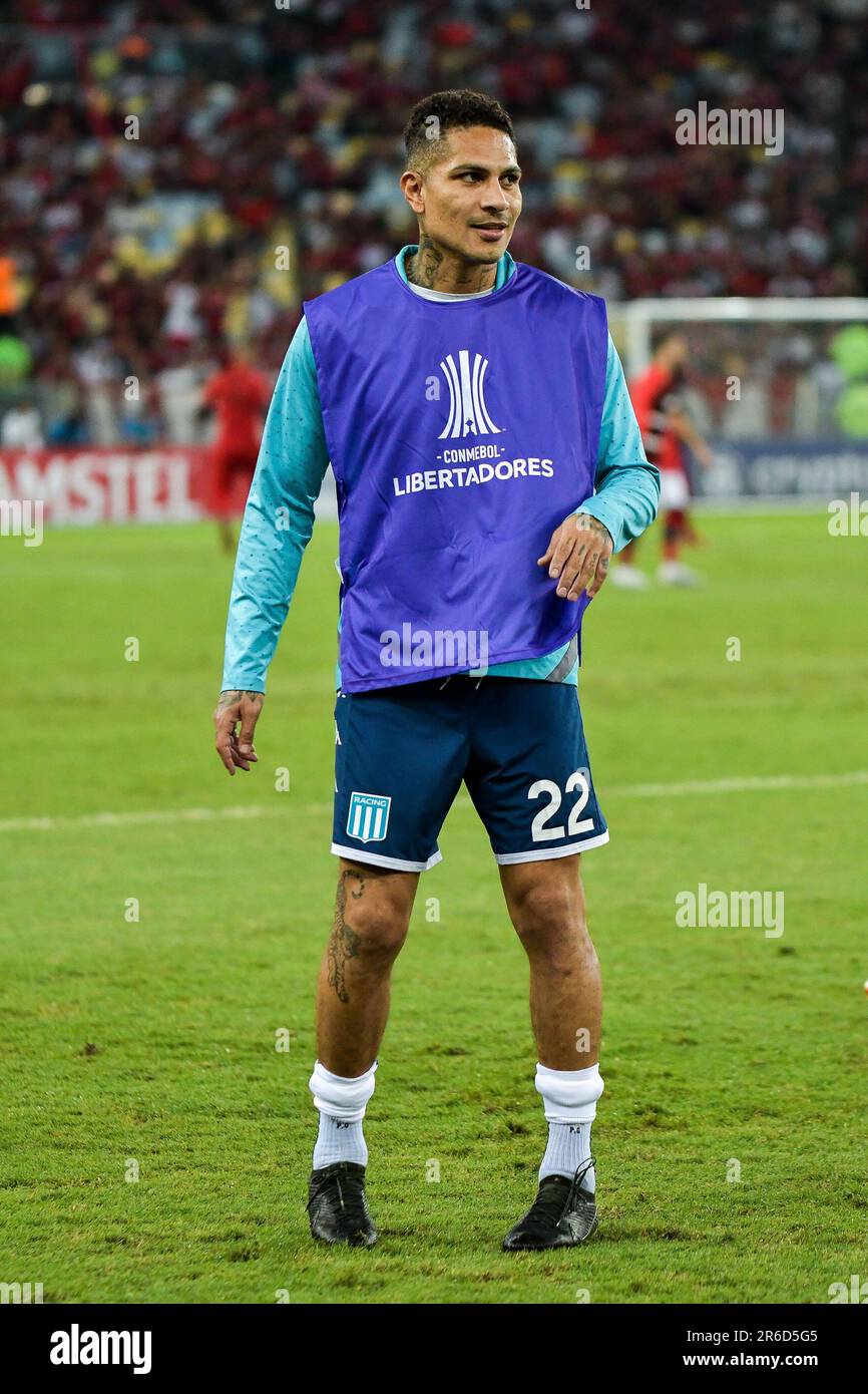 Rio de Janeiro, Brazil. 08th June, 2023. Paolo Guerrero of Racing ...