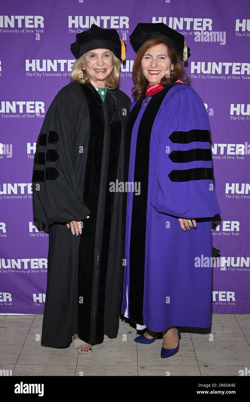 New York, USA. 08th June, 2023. (L-R) Former Congresswoman Carolyn ...