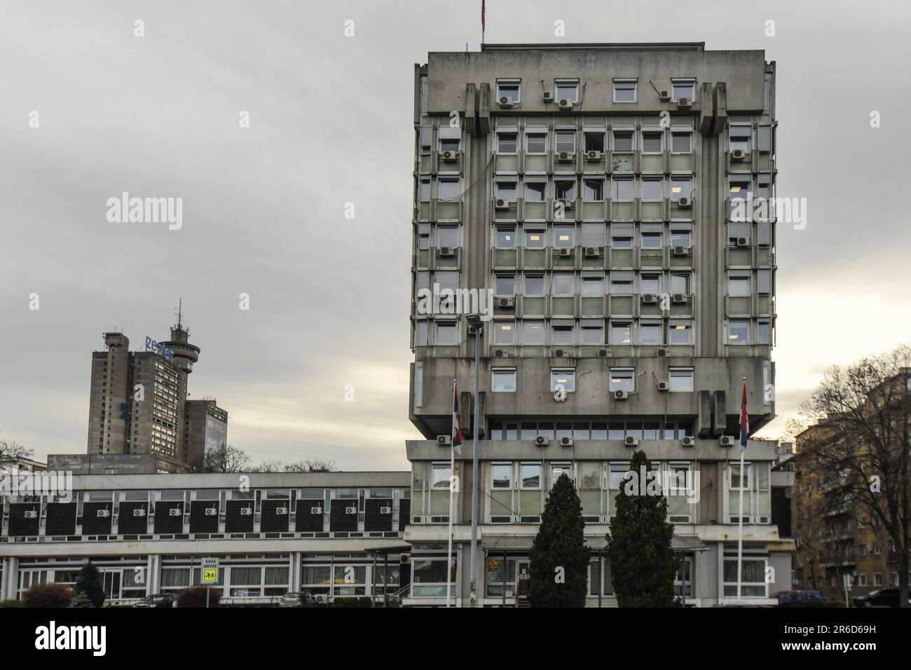 Studentski Grad (University Citty), Belgrade University. New Belgrade ...