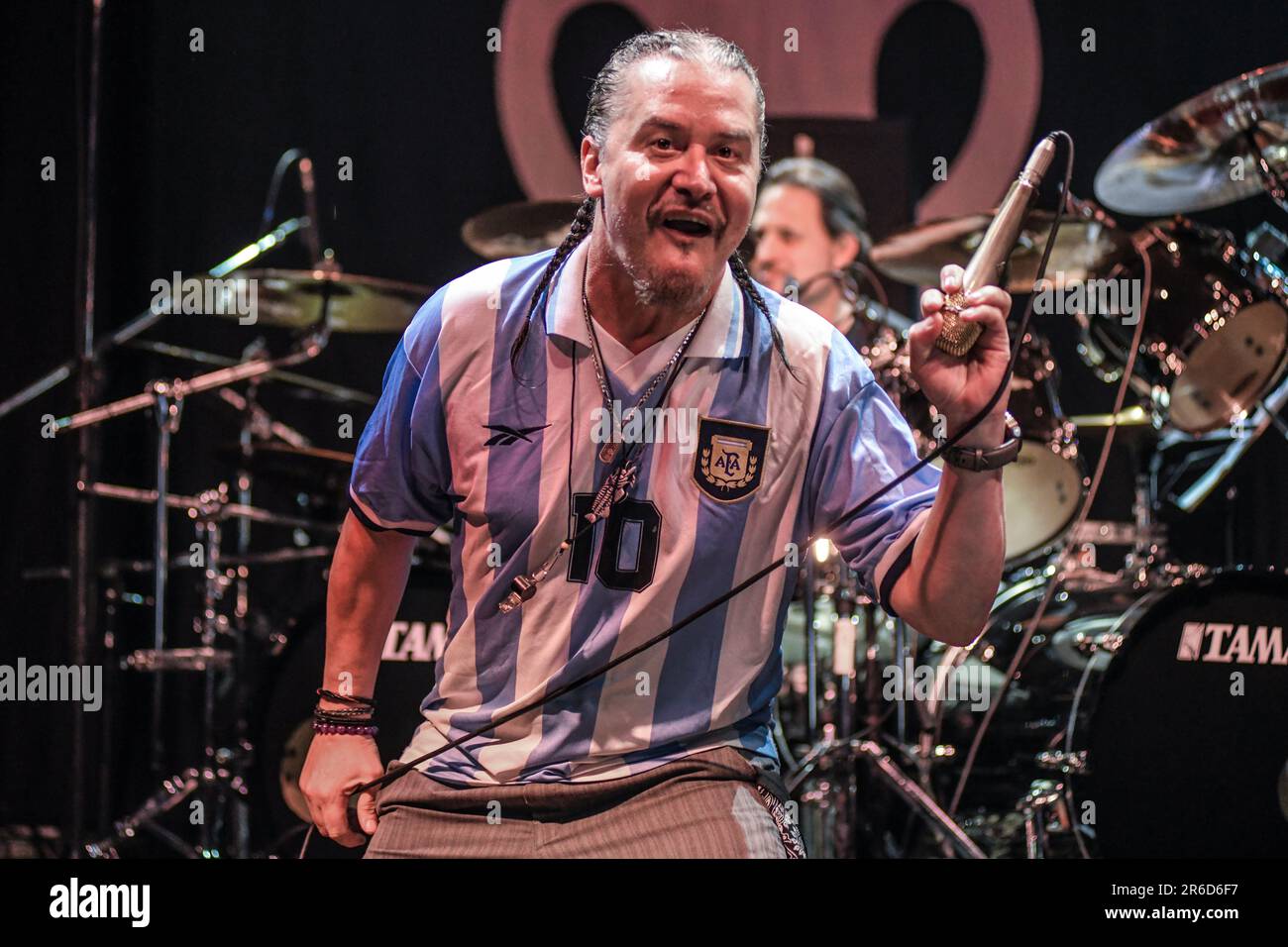Mike Patton performing live with Mr. Bungle Stock Photo - Alamy