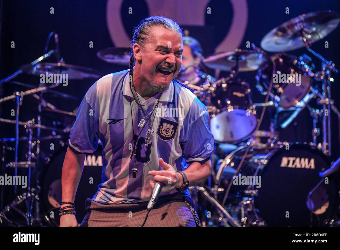Mike Patton performing live with Mr. Bungle Stock Photo - Alamy