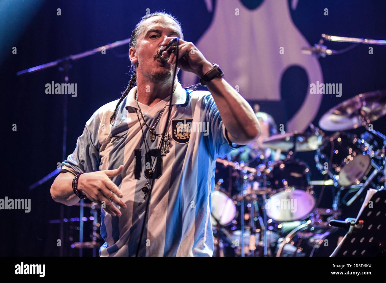 Mike Patton performing live with Mr. Bungle Stock Photo - Alamy
