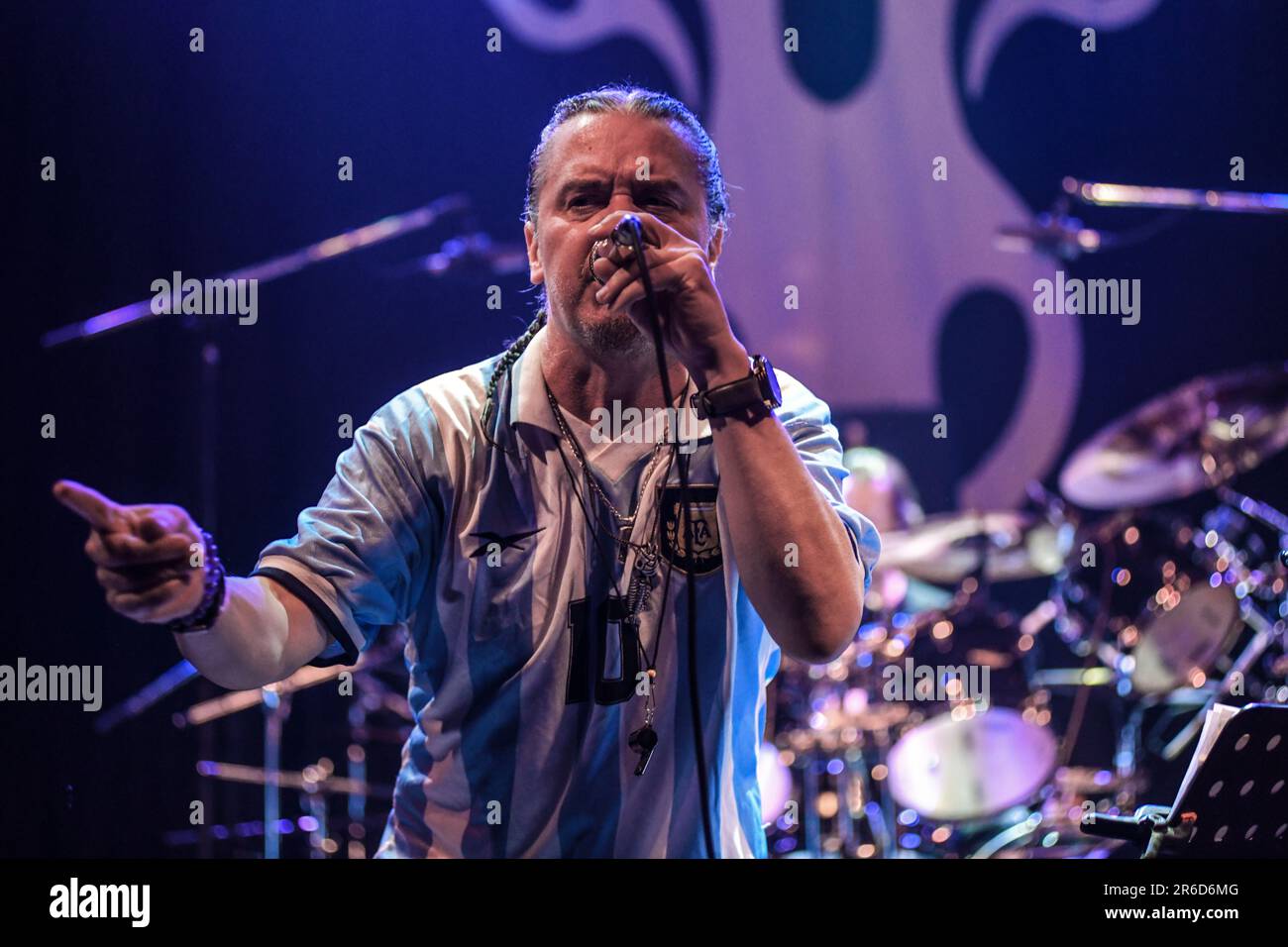 Mike Patton performing live with Mr. Bungle Stock Photo - Alamy
