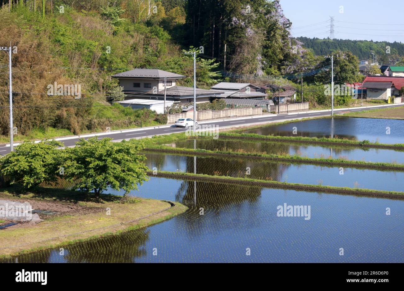 kanuma shi, is one of beautiful village near Tochigi, Japan during ...