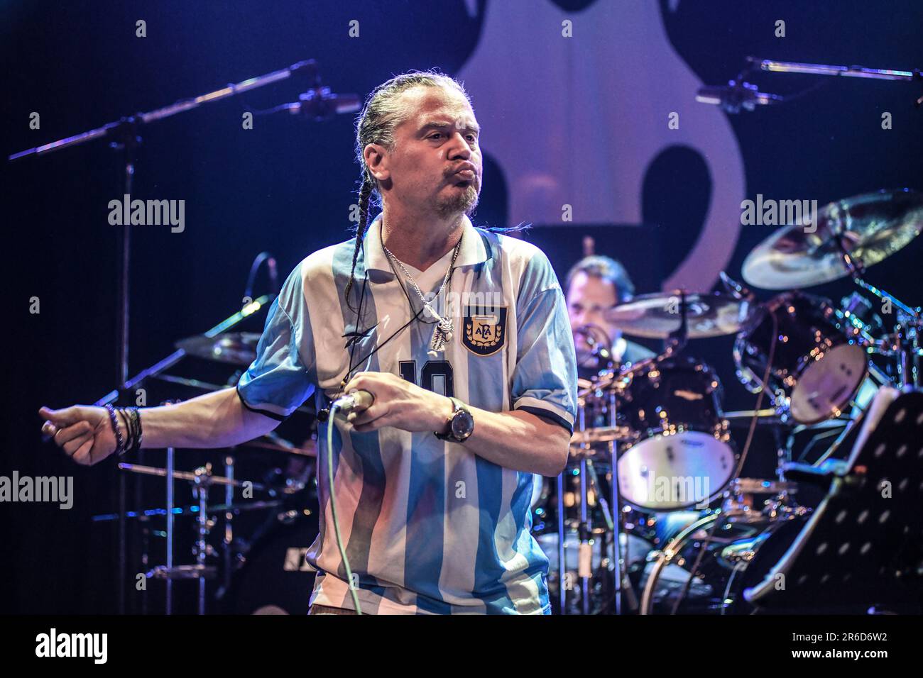 Mike Patton performing live with Mr. Bungle Stock Photo - Alamy