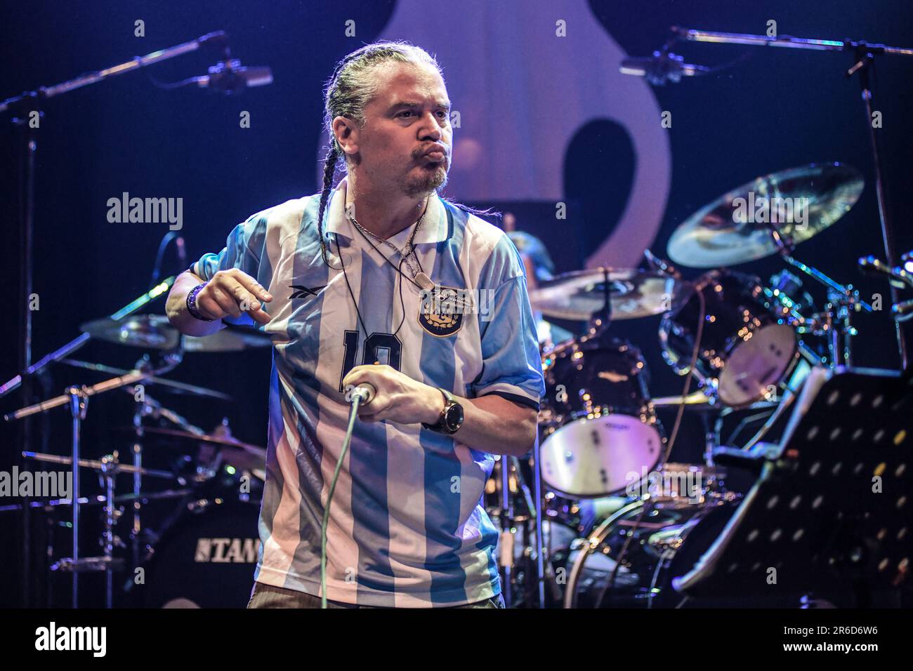 Mike Patton performing live with Mr. Bungle Stock Photo - Alamy