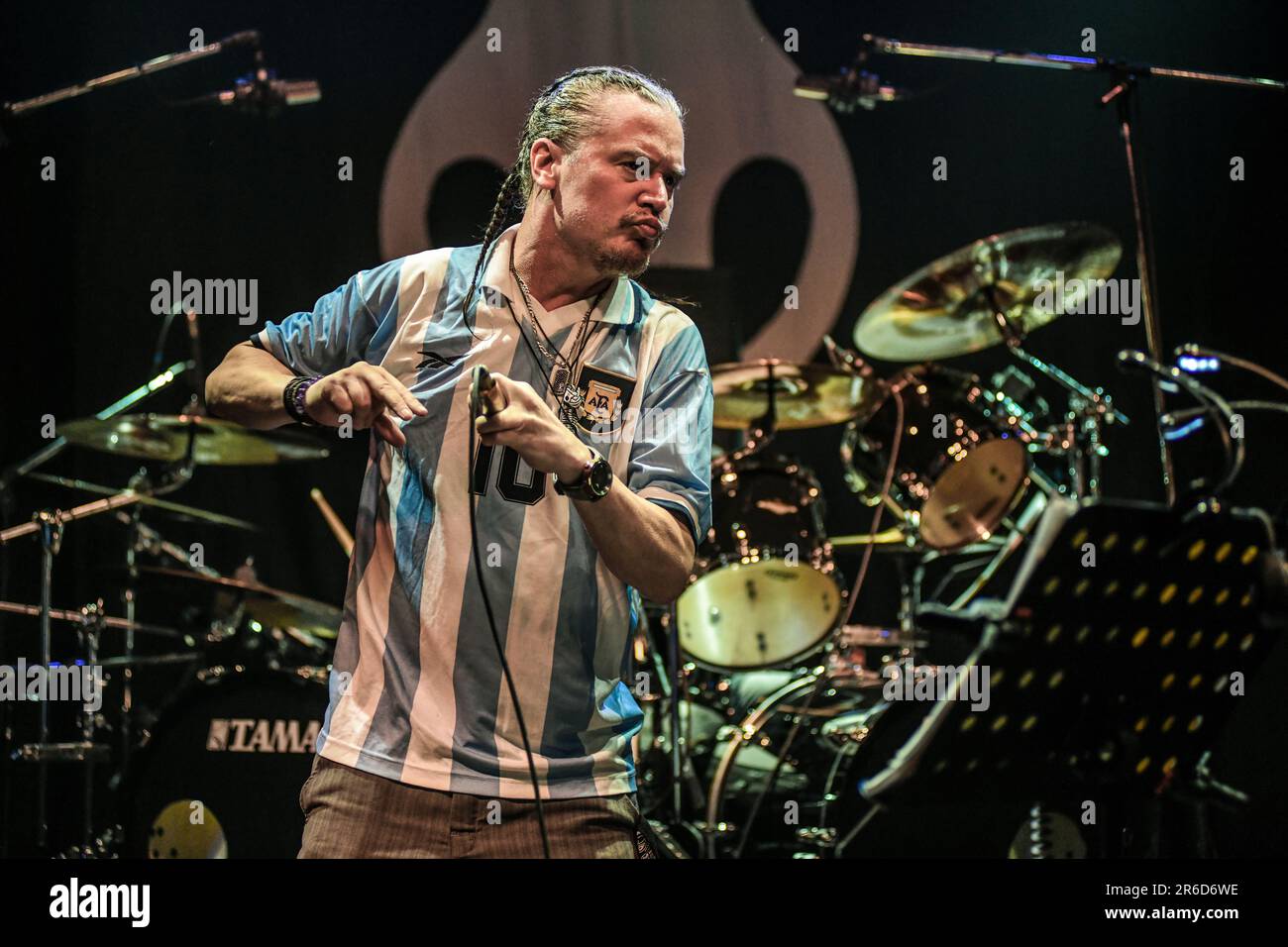 Mike Patton performing live with Mr. Bungle Stock Photo - Alamy