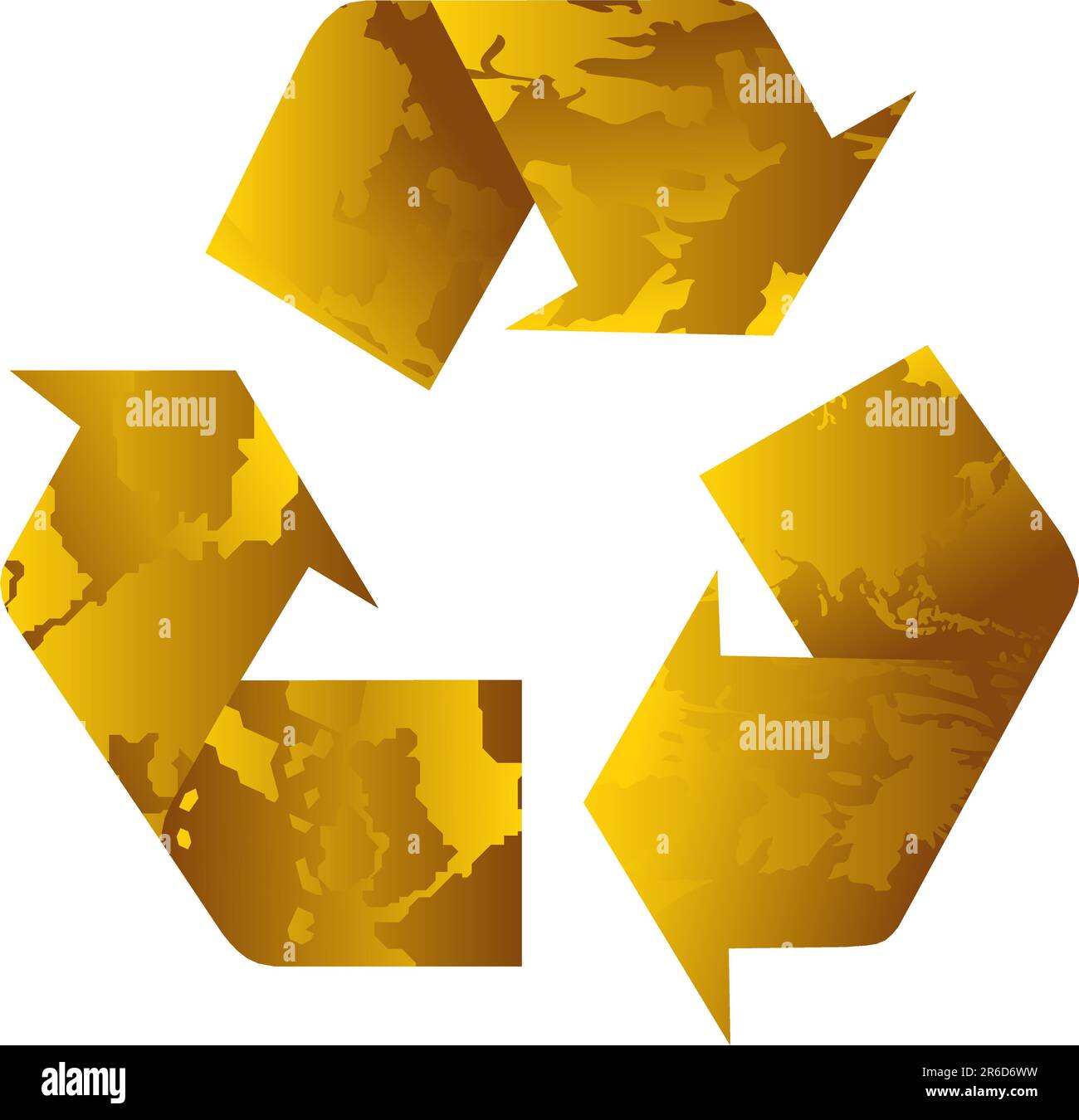 Blue recycle icons on white background Stock Vector Image & Art - Alamy