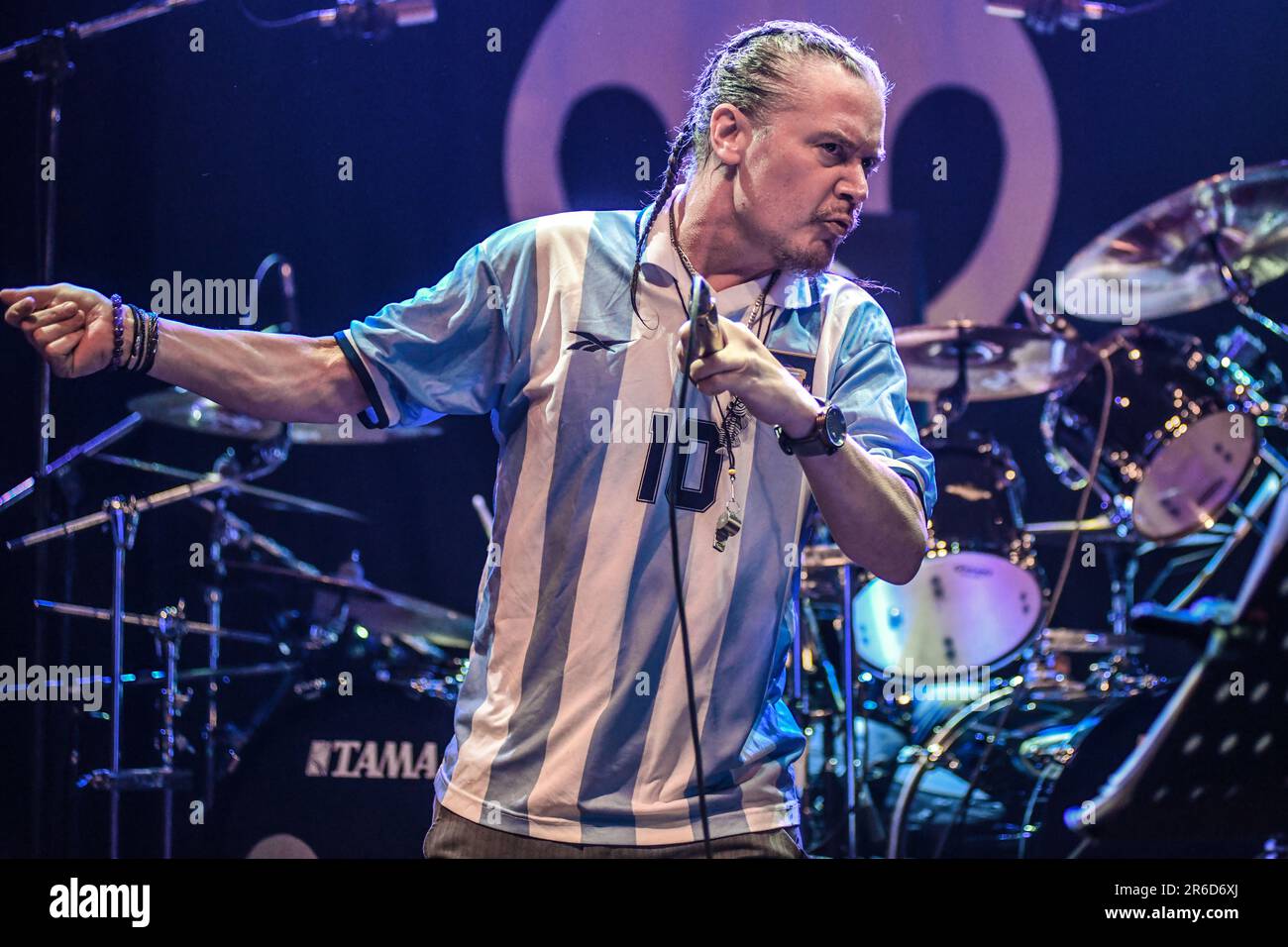 Mike Patton performing live with Mr. Bungle Stock Photo - Alamy