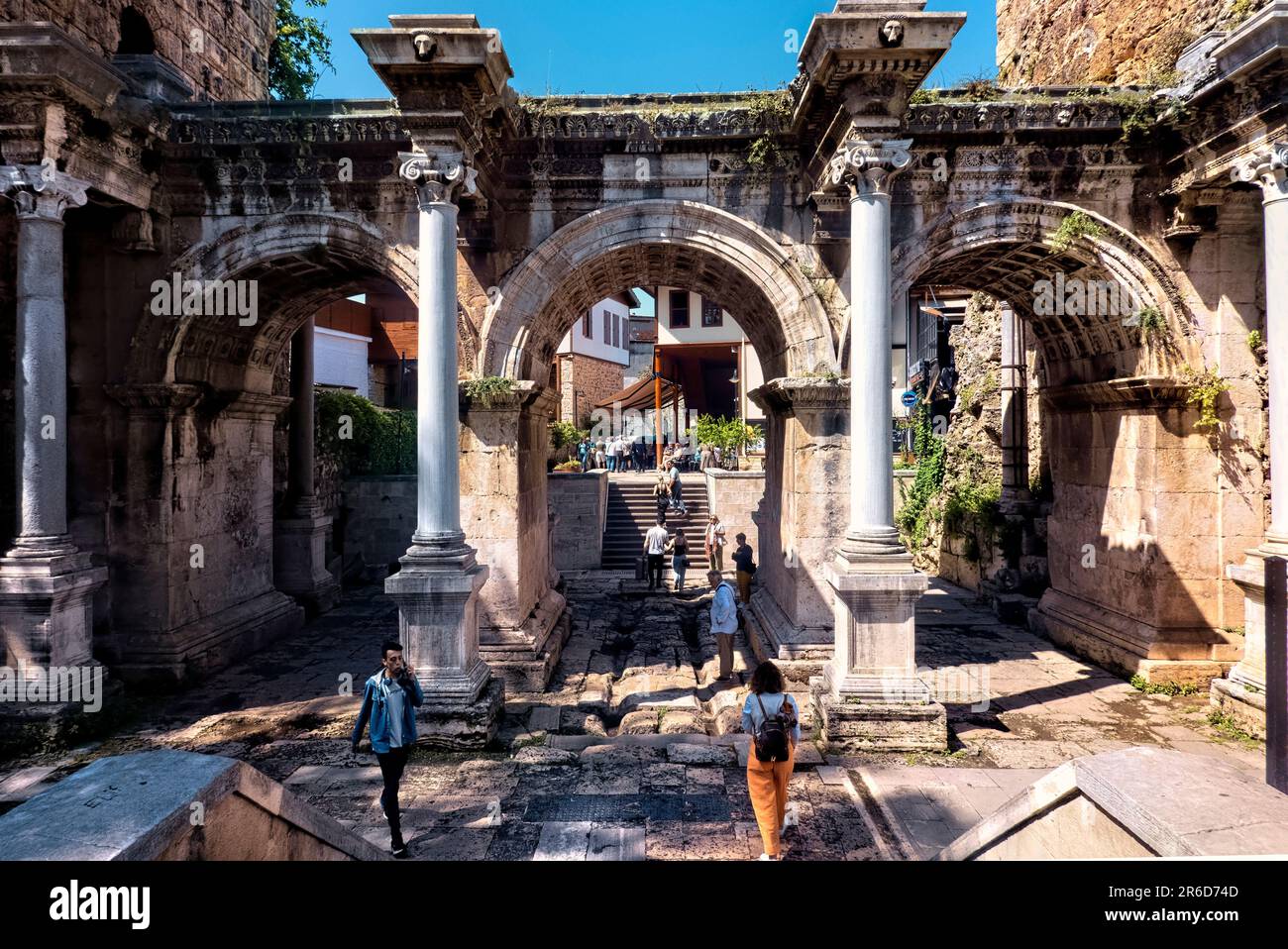 Hadrians gate hi-res stock photography and images - Alamy