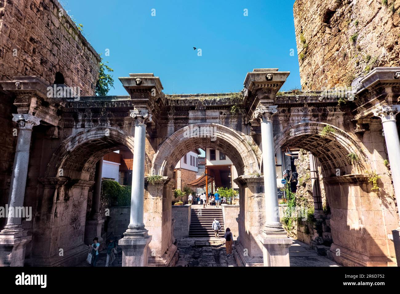 Hadrian's Gate, Antalya, Turkey Stock Photo - Alamy