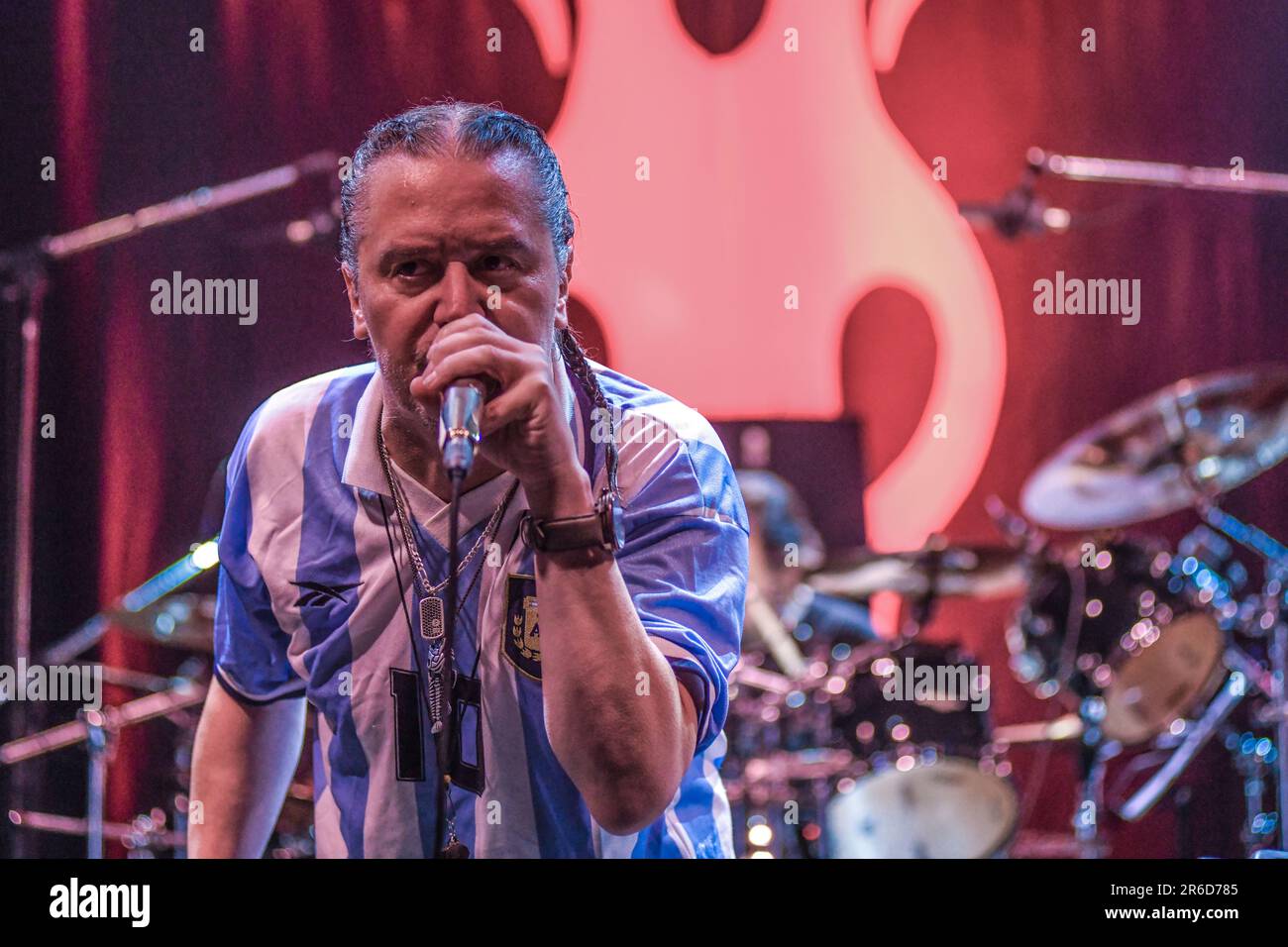 Mike Patton performing live with Mr. Bungle Stock Photo - Alamy