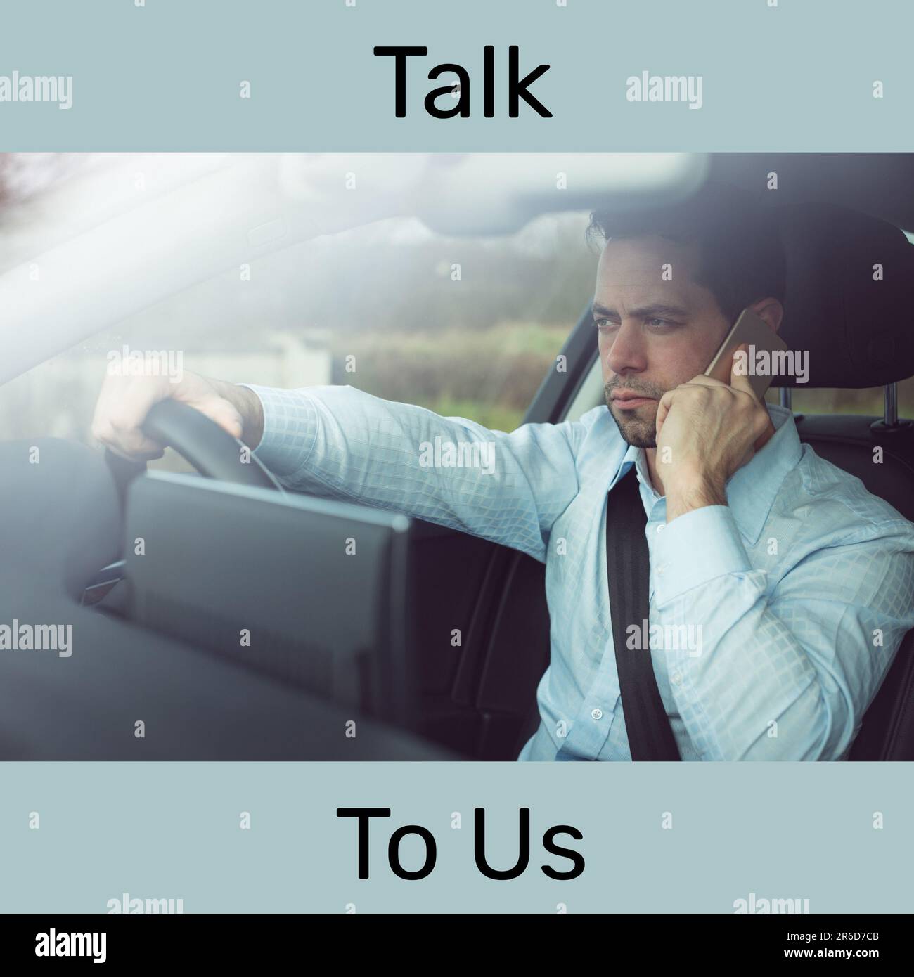 Talking while driving hi-res stock photography and images - Alamy