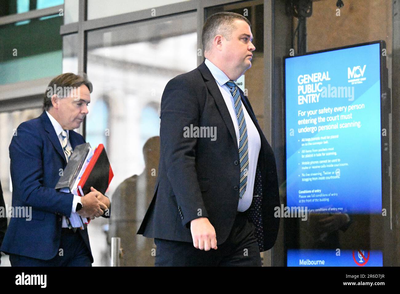 Melbourne, Australia. 09th June, 2023. Timothy Whittaker (right ...