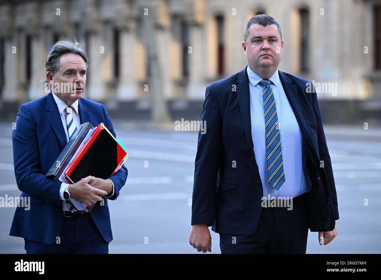 Melbourne, Australia. 09th June, 2023. Timothy Whittaker (right ...