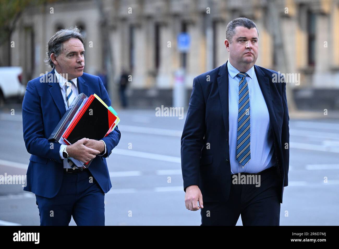 Melbourne, Australia. 09th June, 2023. Timothy Whittaker (right ...