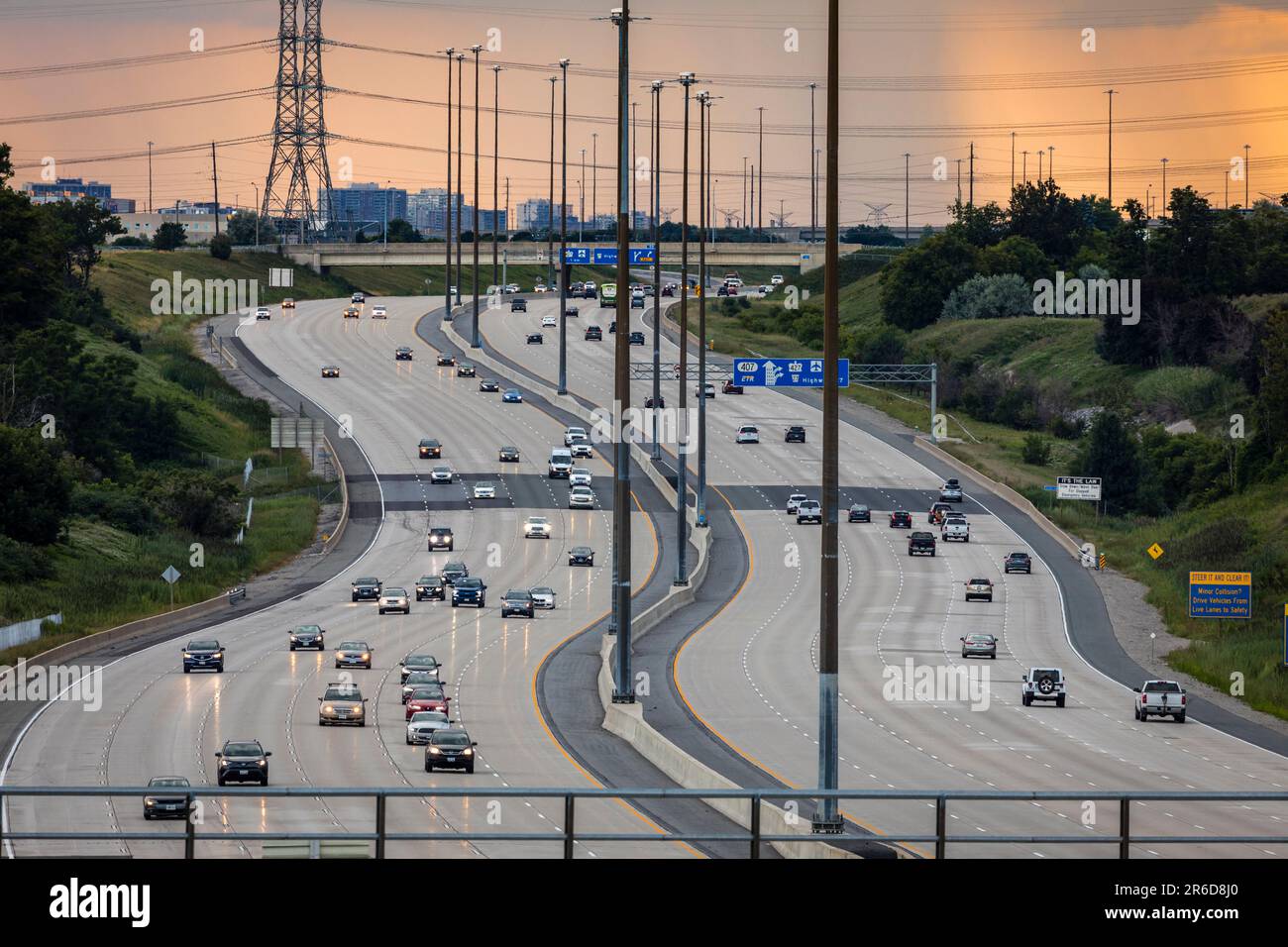 Highway 407 hi-res stock photography and images - Alamy