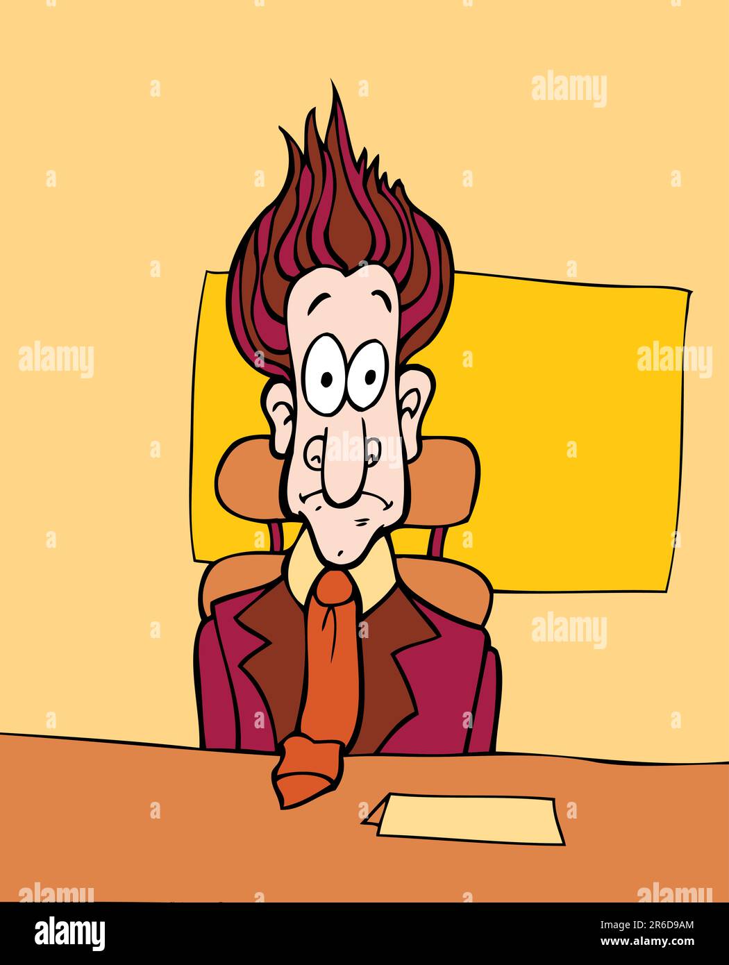 Nervous Interview Clipart