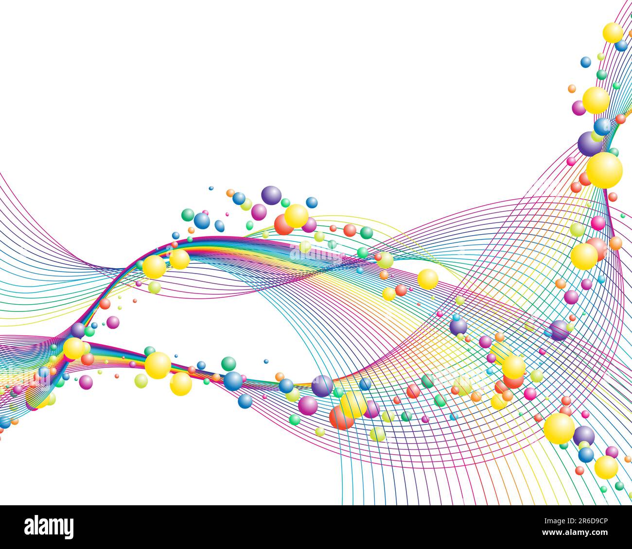 Colourful lines background on sea theme for design use Stock Vector ...