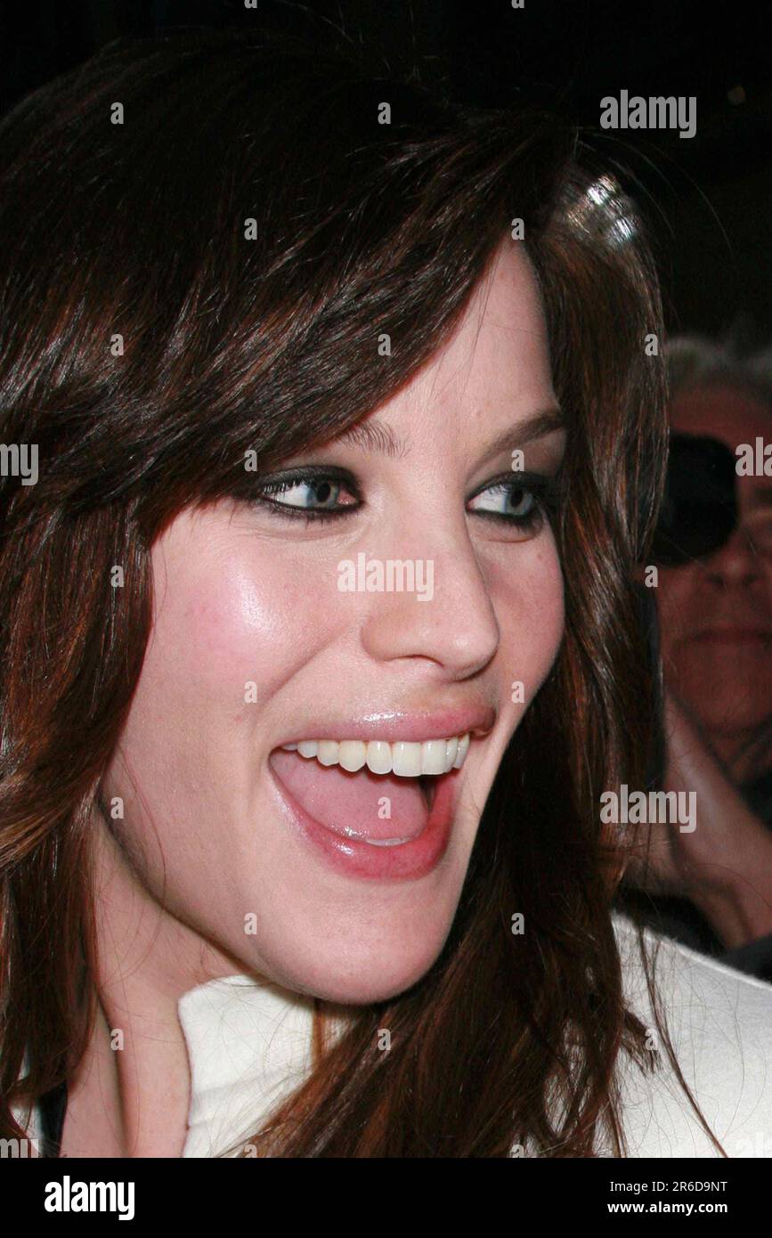 Liv Tyler attends the Calvin Klein Showing of Fall 2008 Collection at ...