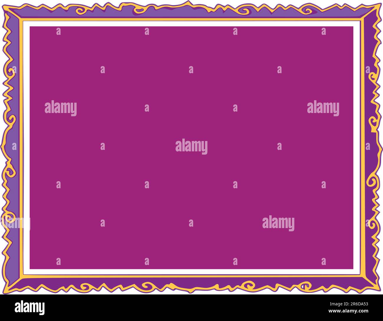 isolated hand draw frame, cartoon style Stock Vector Image & Art - Alamy